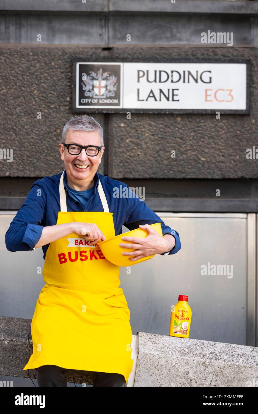 EDITORIAL USE ONLY Former The Great British Bake Off contestant Howard ...