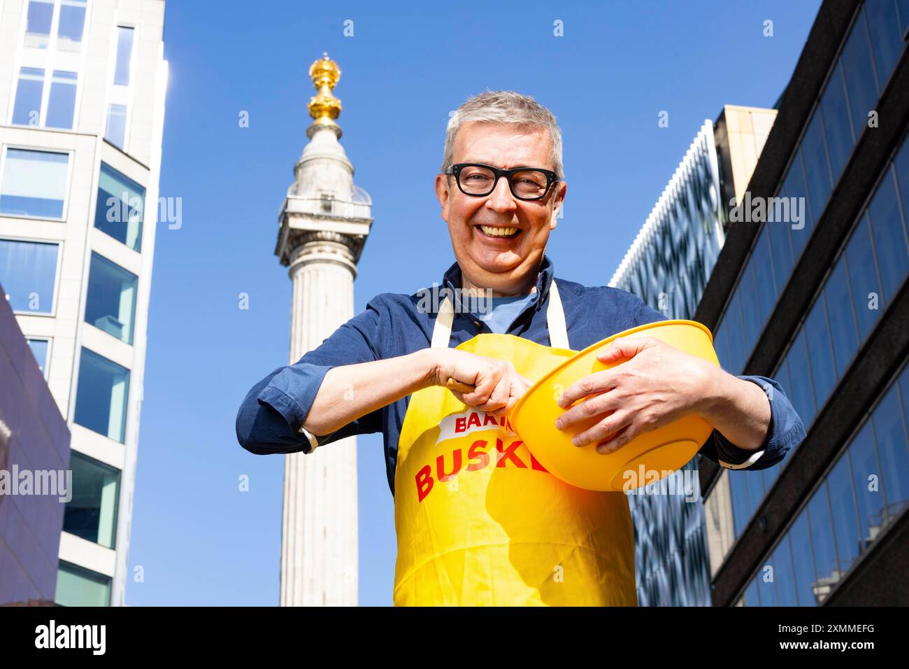 EDITORIAL USE ONLY Former The Great British Bake Off contestant Howard ...