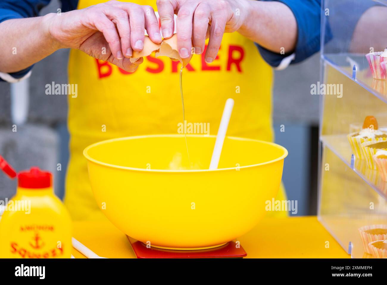 EDITORIAL USE ONLY Former The Great British Bake Off contestant Howard ...