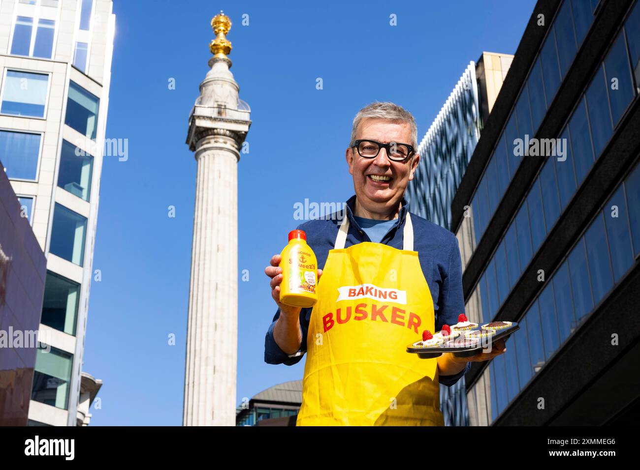 EDITORIAL USE ONLY Former The Great British Bake Off contestant Howard ...