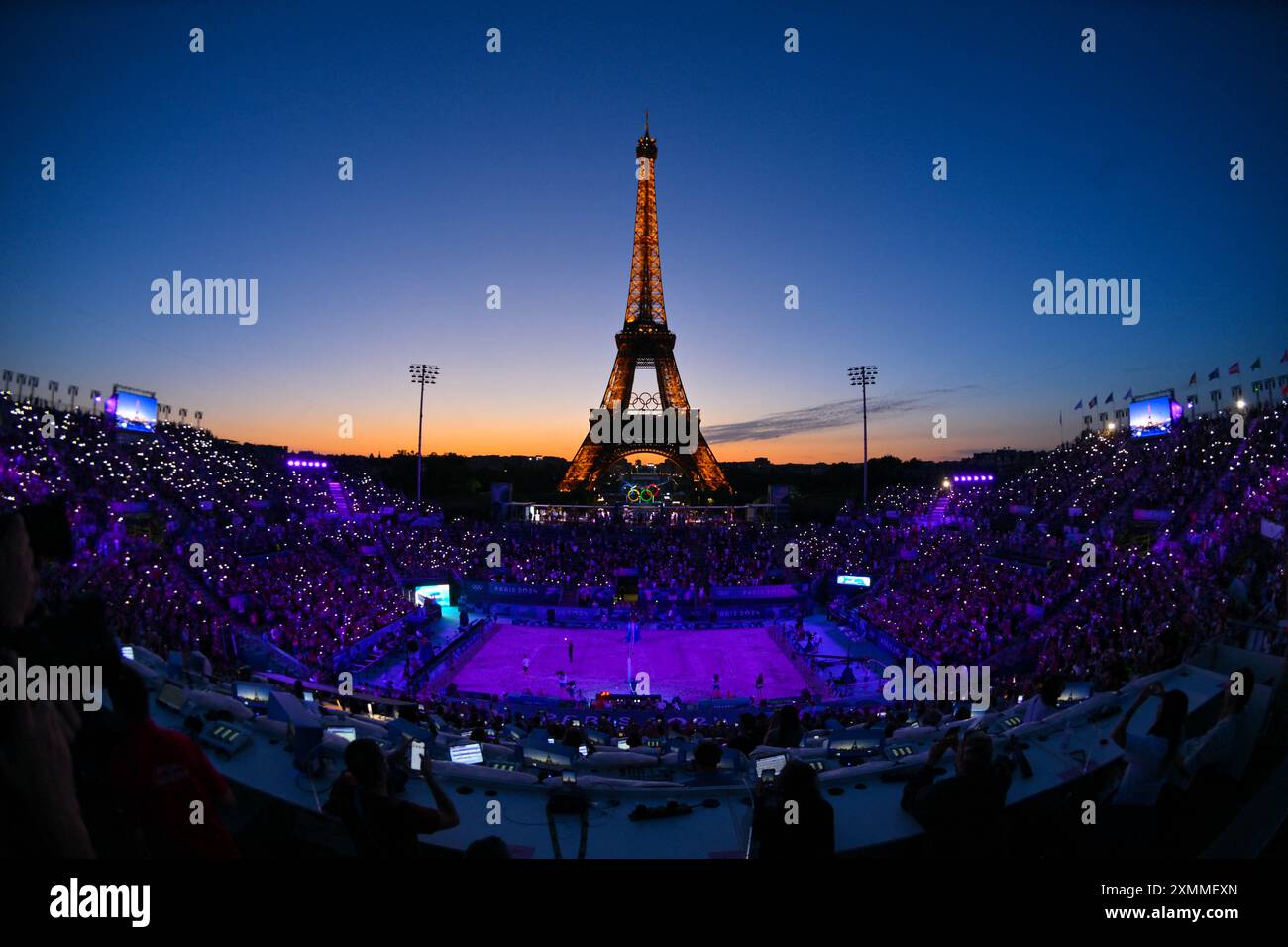 Paris, France. 28th July, 2024. A general view during the Women's ...