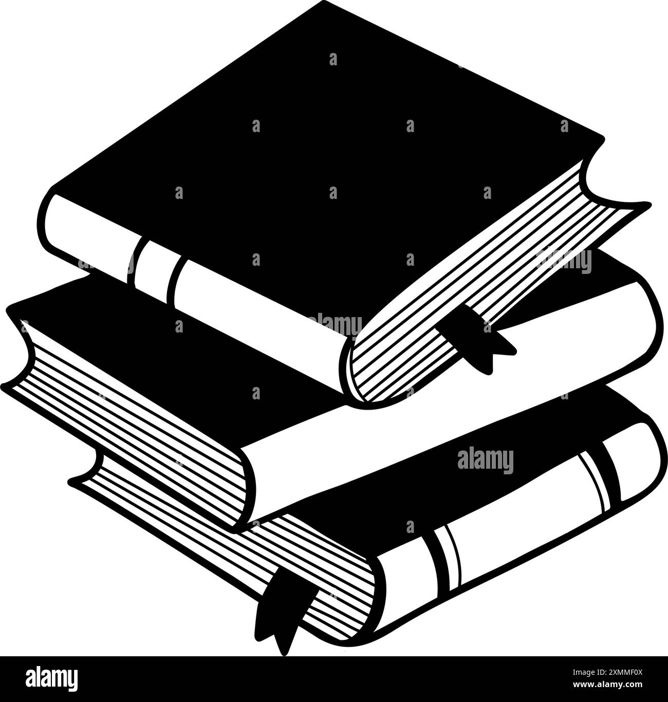 Stacked sheet vector Cut Out Stock Images & Pictures - Alamy