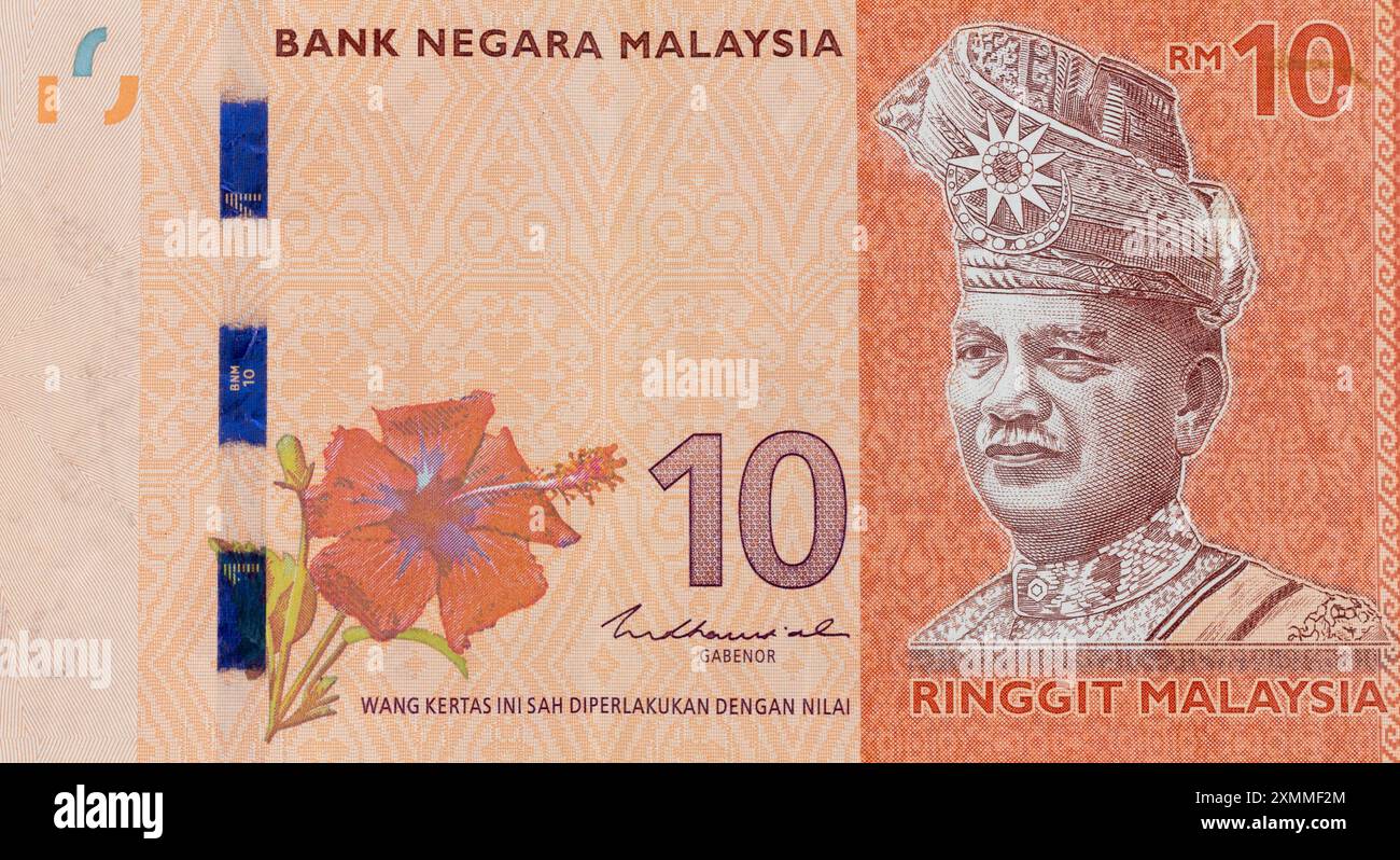 Malaysia 10 ringgit note hi-res stock photography and images - Alamy