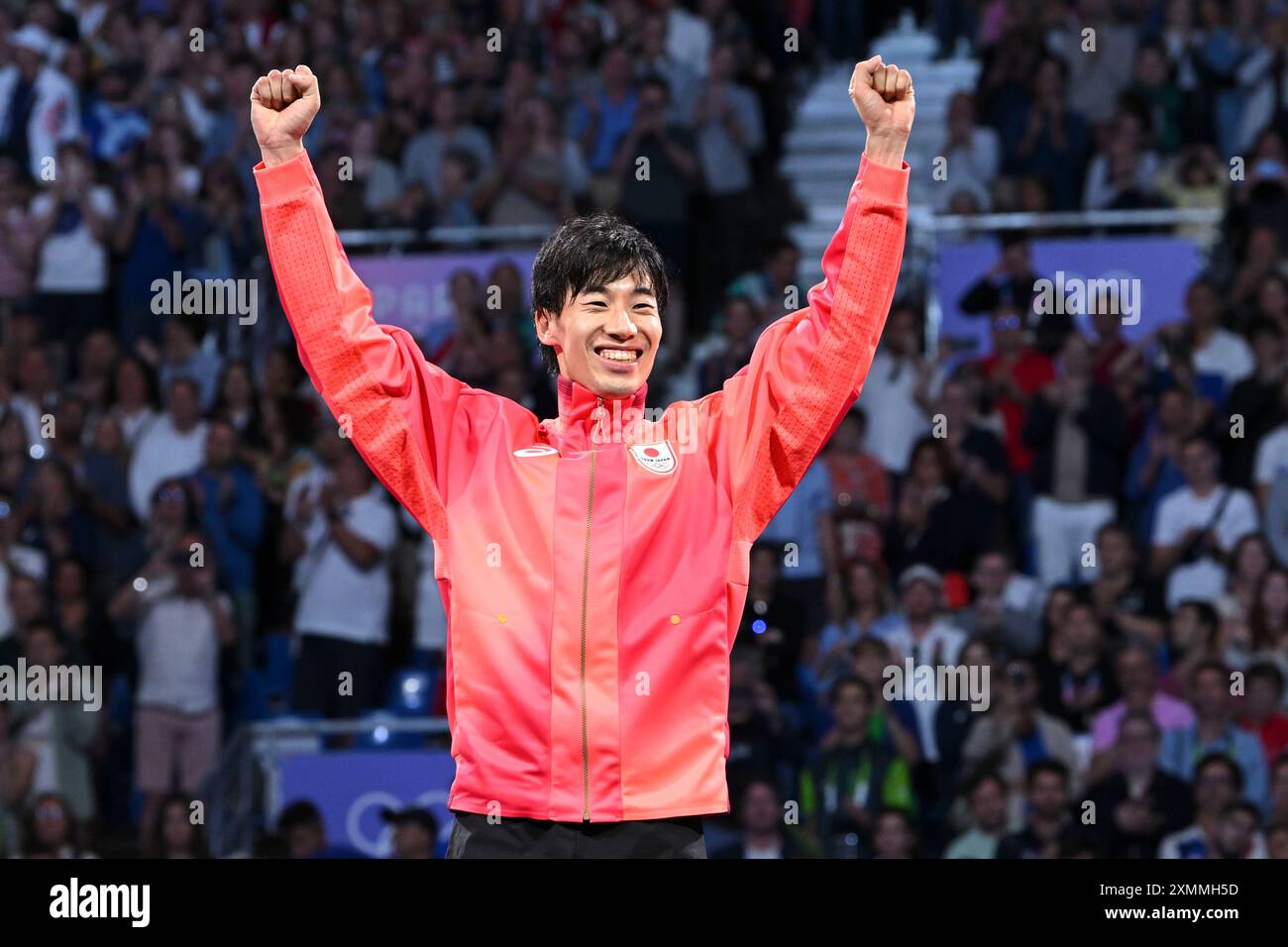 Paris, France. 28th July, 2024. Koki Kano (JAP) Gold medal, Fencing ...