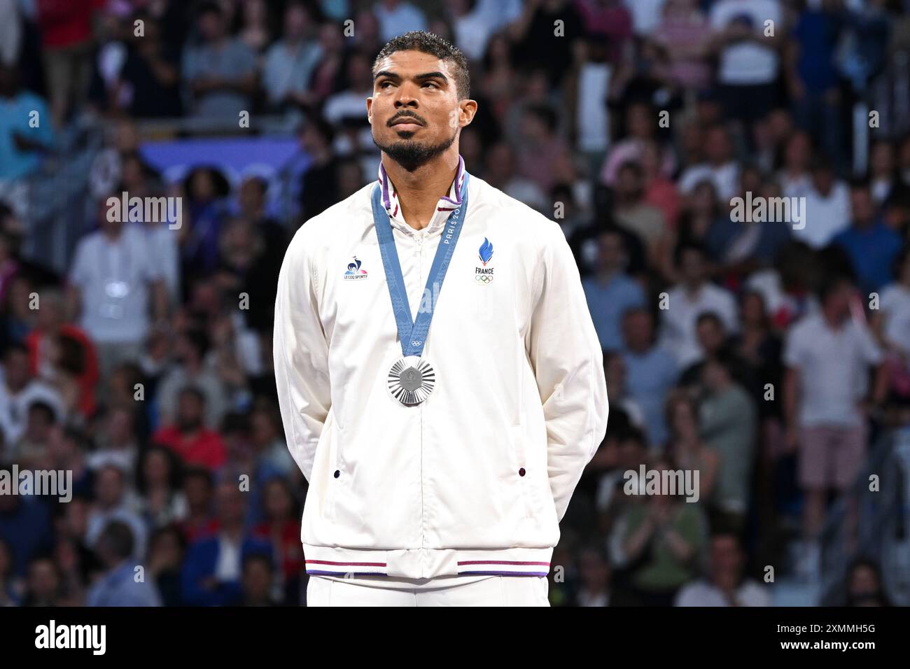 Paris, France. 28th July, 2024. Yannick Borel (FRA) Silver medal ...