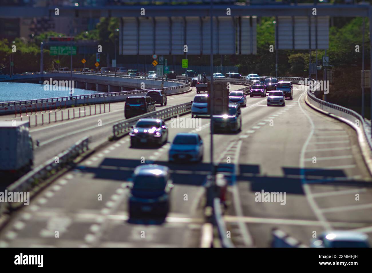 Miniature cars highway hi-res stock photography and images - Alamy