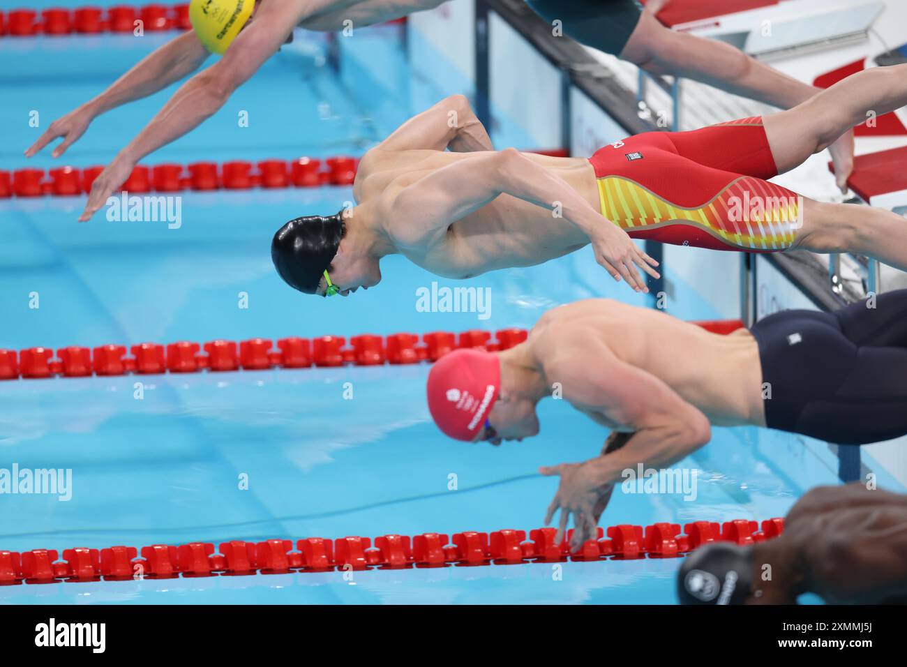 **CHINESE MAINLAND, HONG KONG, MACAU AND TAIWAN OUT** Chinese men's 4x100m freestyle team wins ...