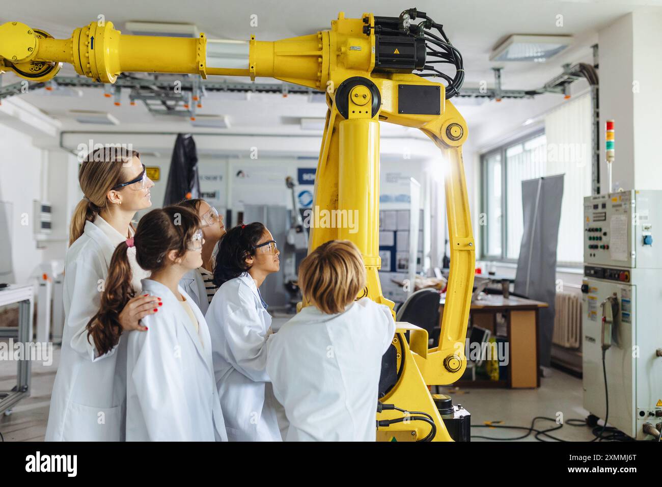 Field trip to real robotics laboratory, encouraging children in career ...