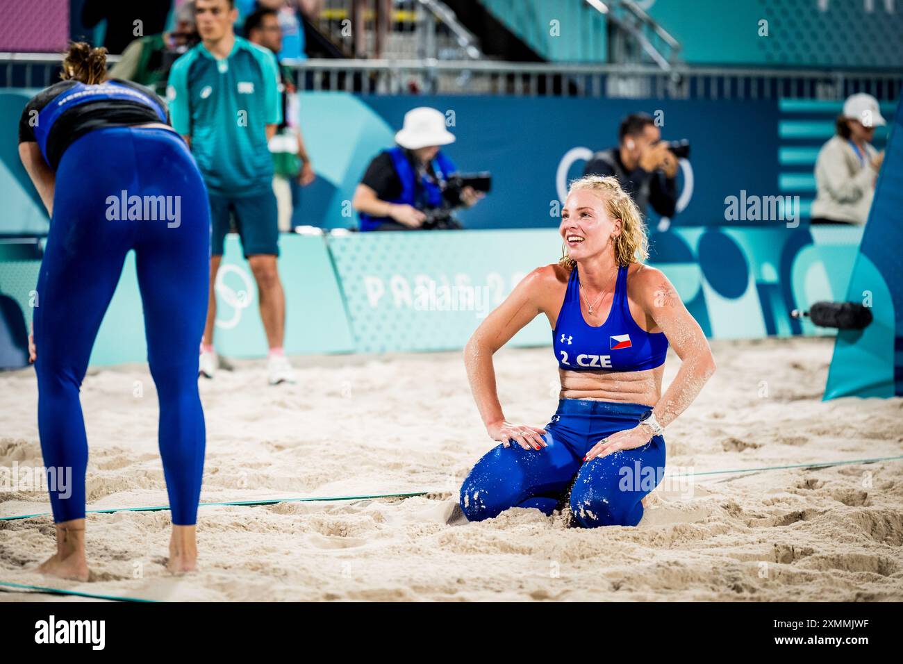 Czech beach volleyball paris olympics hi-res stock photography and ...