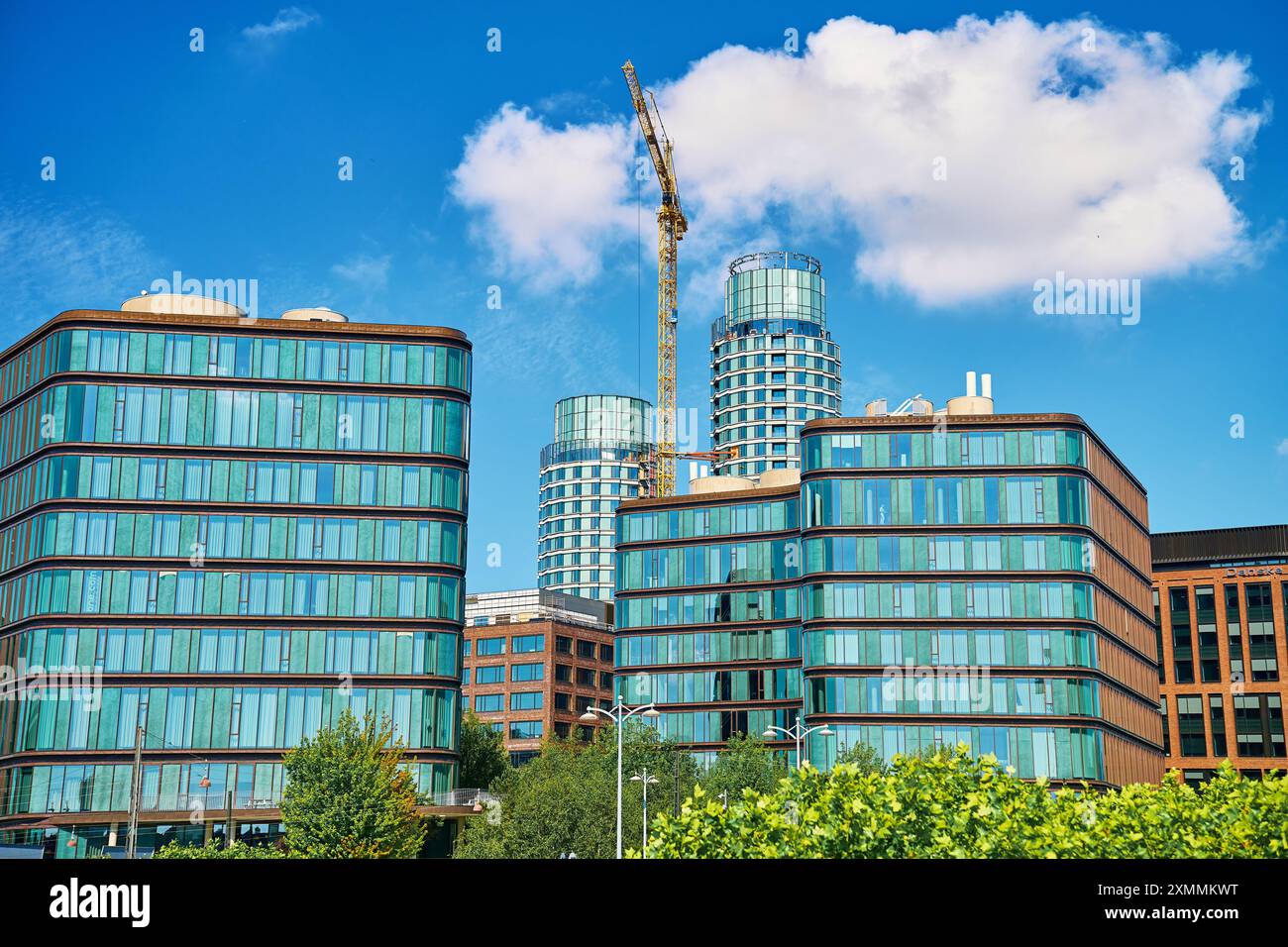 Modern infrastructure and real estate development hi-res stock ...