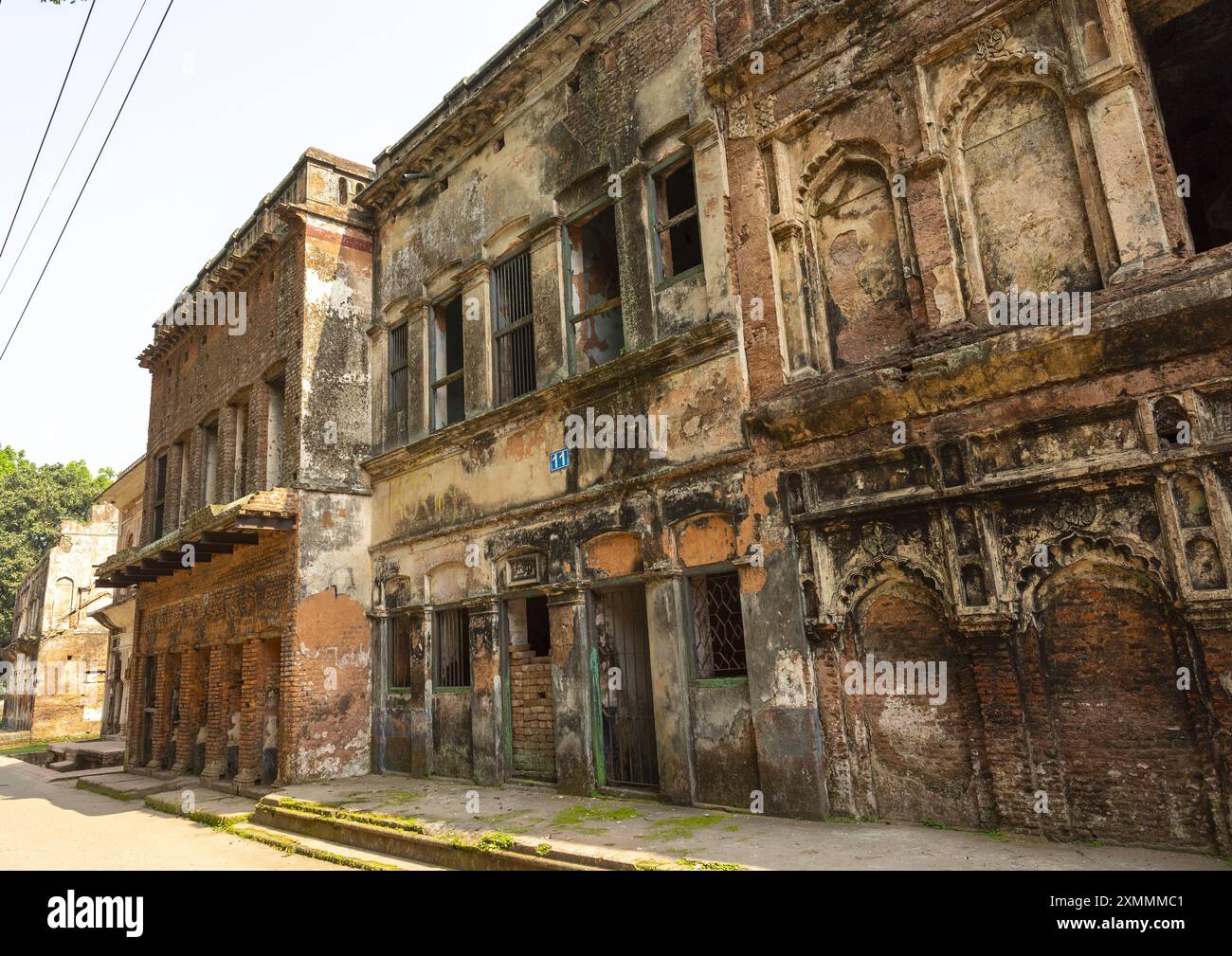 Old heritage house at Panam Nagar historic city, Dhaka Division ...