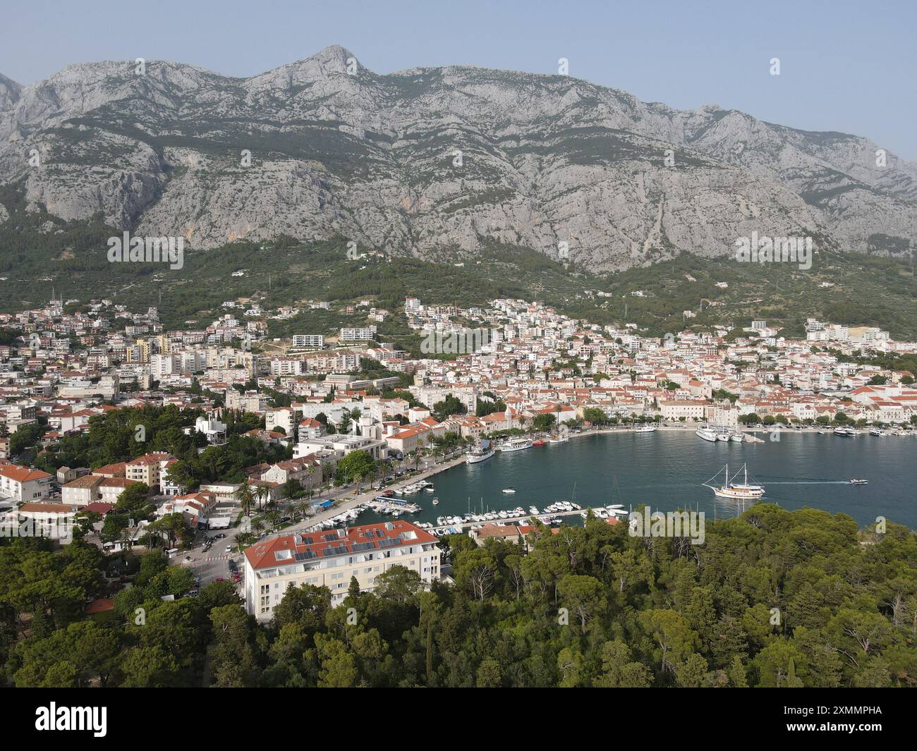 Mountains in Croatia, Biokovo Park, Dinaric Alps. Beautiful Croatian ...