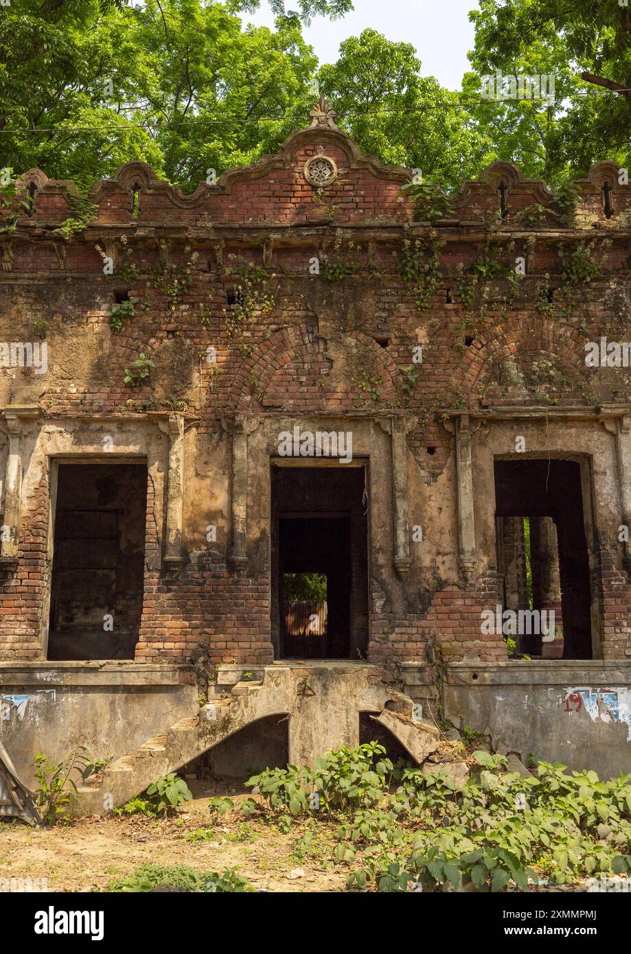 Old heritage house at Pakutia Zamindar Bari, Dhaka Division, Nagarpur, Bangladesh Stock Photo ...