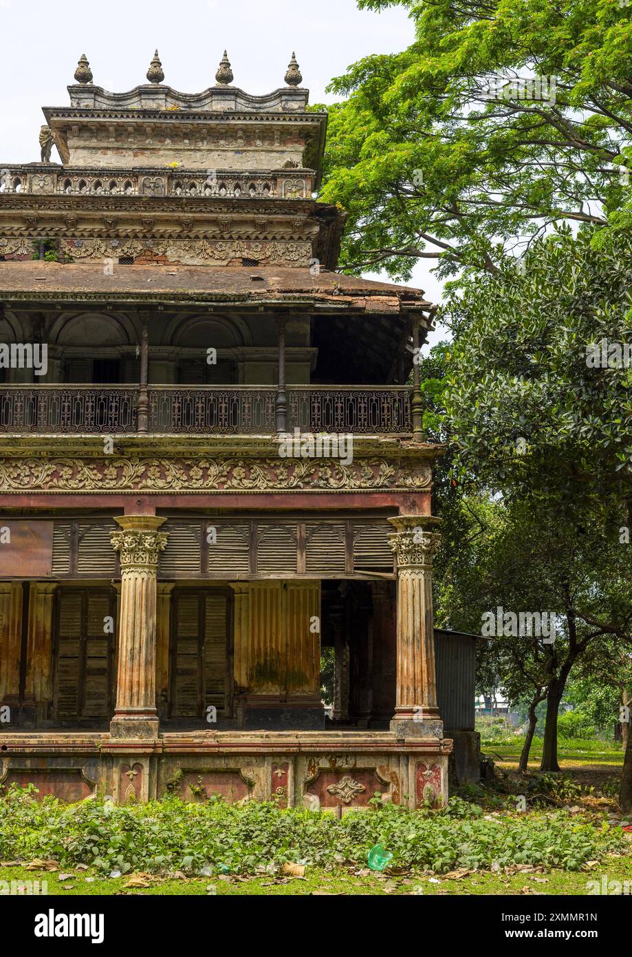 Old heritage house at Pakutia Zamindar Bari, Dhaka Division, Nagarpur ...