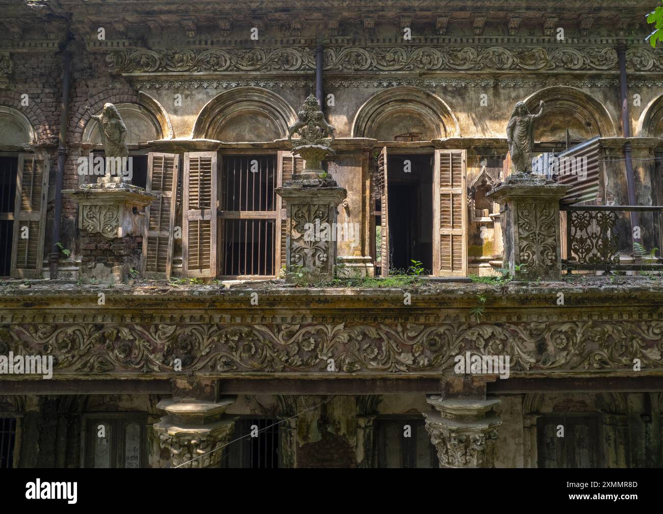 Old heritage house at Pakutia Zamindar Bari, Dhaka Division, Nagarpur ...