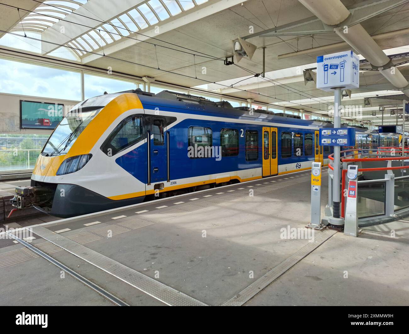 Trains in the Netherlands Stock Photo - Alamy