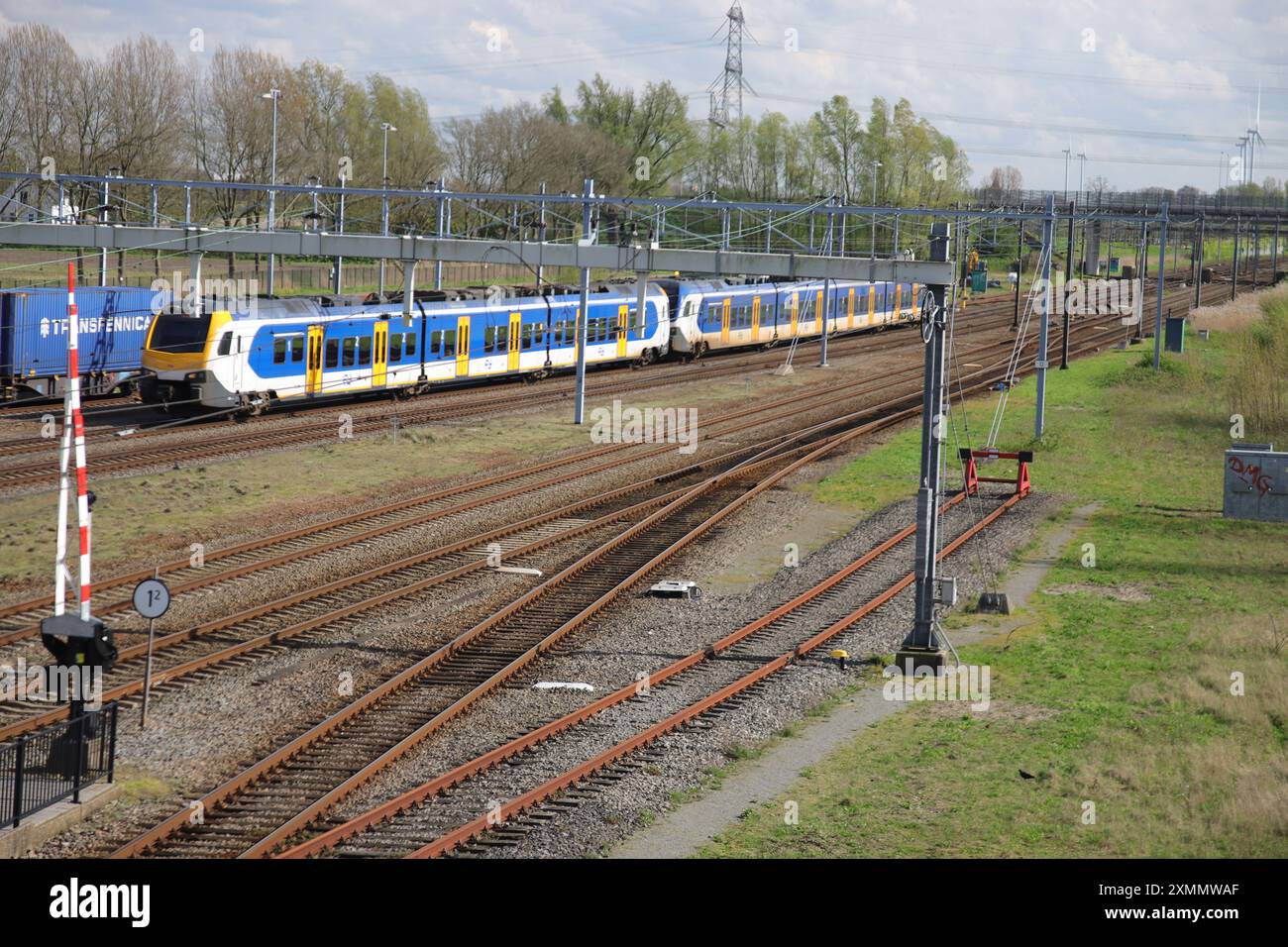 Trains in the Netherlands Stock Photo - Alamy