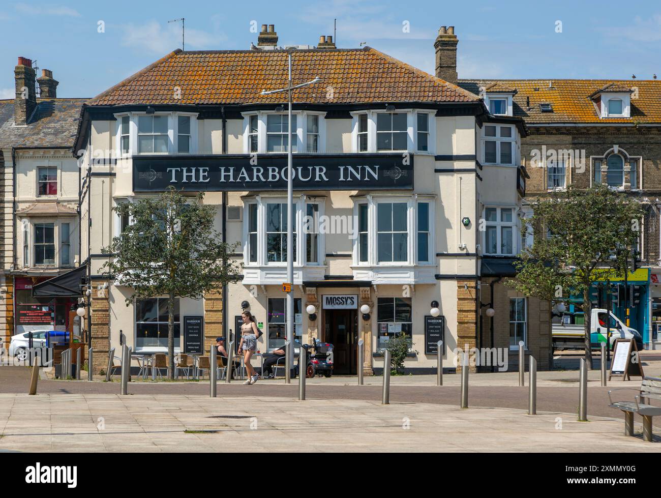 The Harbour Inn pub public house, Lowestoft, Suffolk, England, UK Stock ...