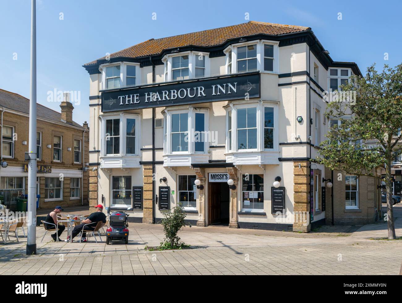 The Harbour Inn pub public house, Lowestoft, Suffolk, England, UK Stock ...