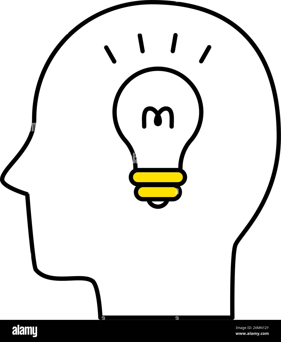 Profile icons of people, inspirations, ideas, thoughts, problem solving ...