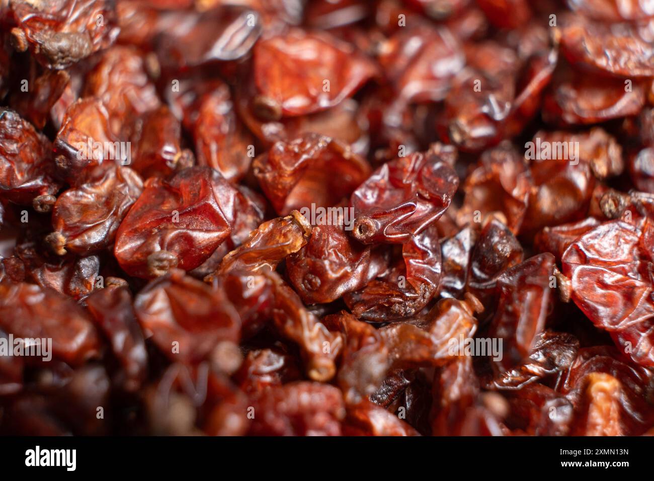 Macro Dried Red Barberry Spice Close-Up Stock Photo - Alamy
