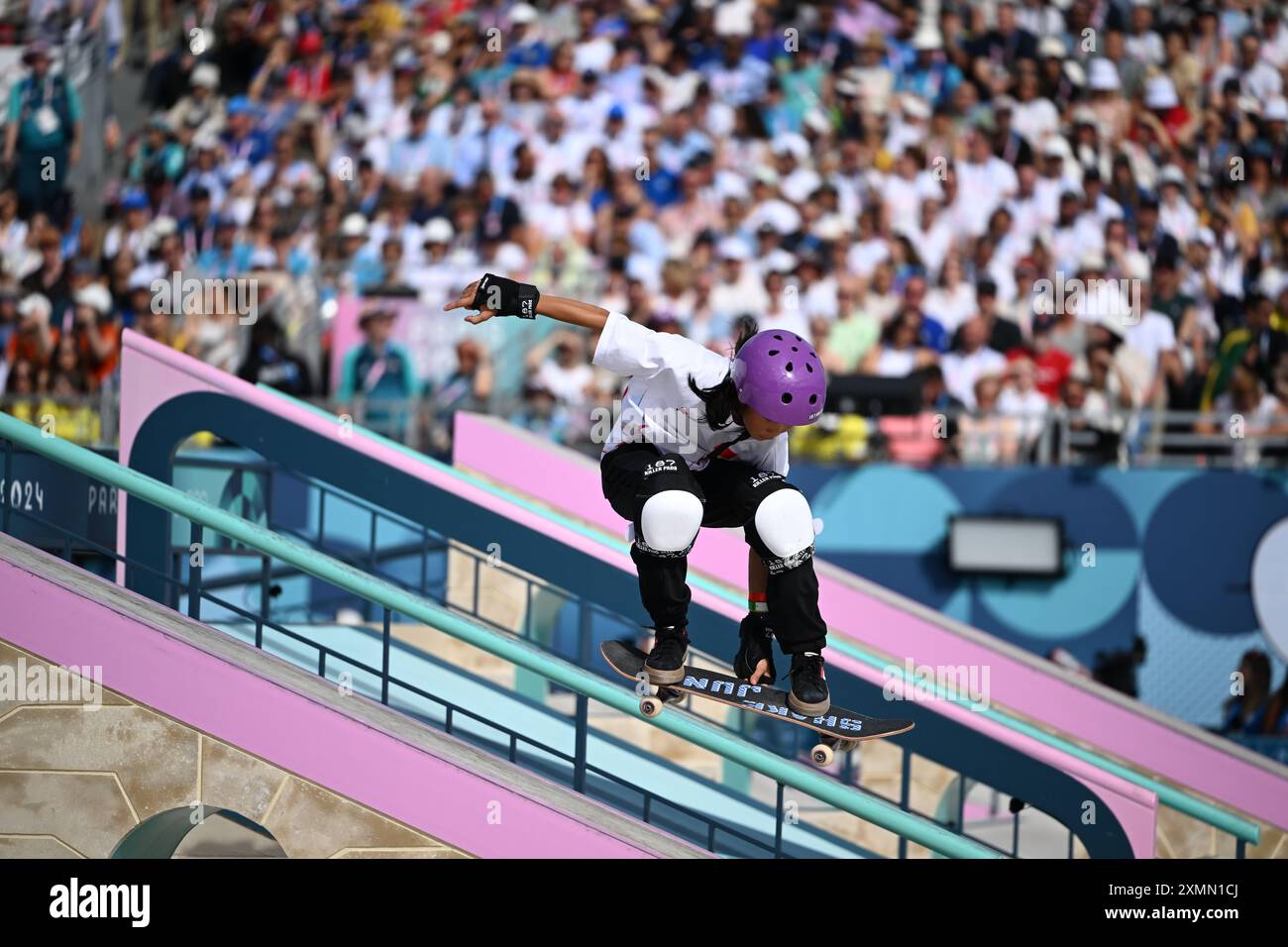 PARIS FRANCE, 28 july 2024 OLYMPICS SPORTS SKATEBOARDING Brazilian ...