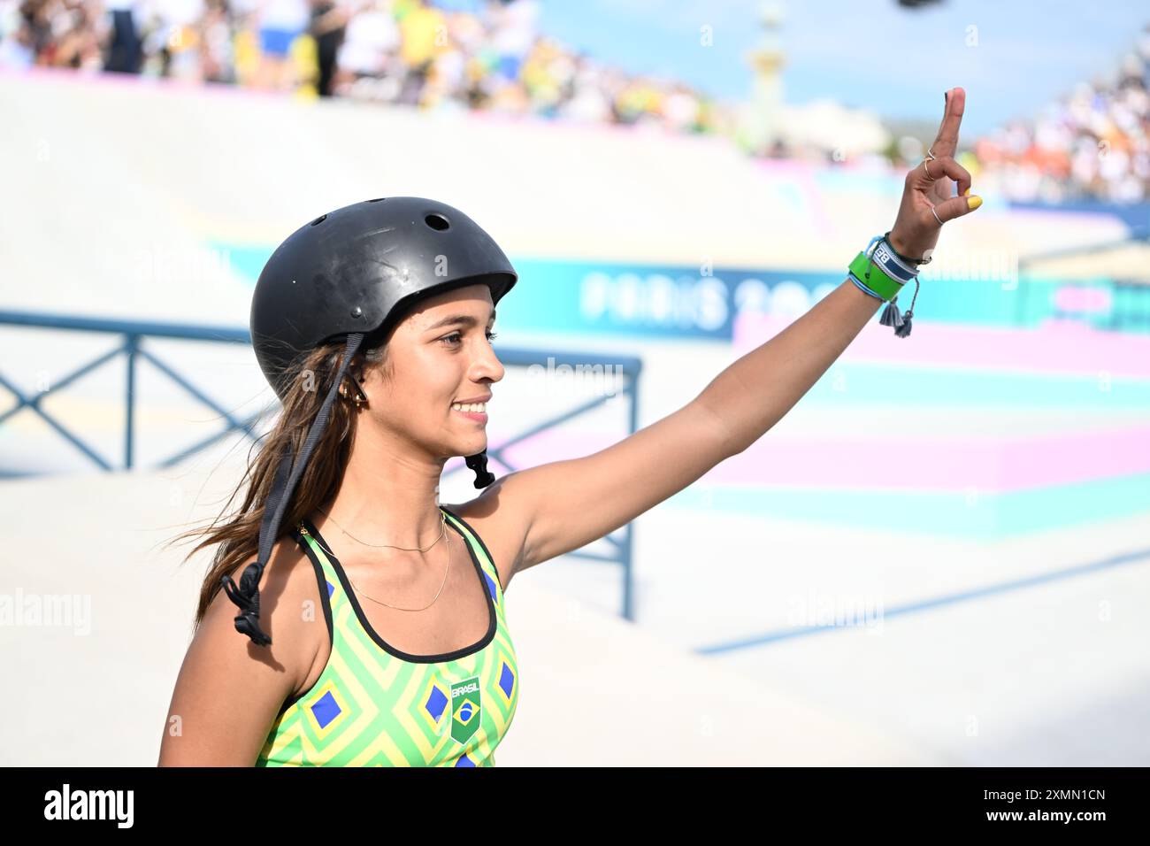 PARIS FRANCE, 28 july 2024 OLYMPICS SPORTS SKATEBOARDING Brazilian ...