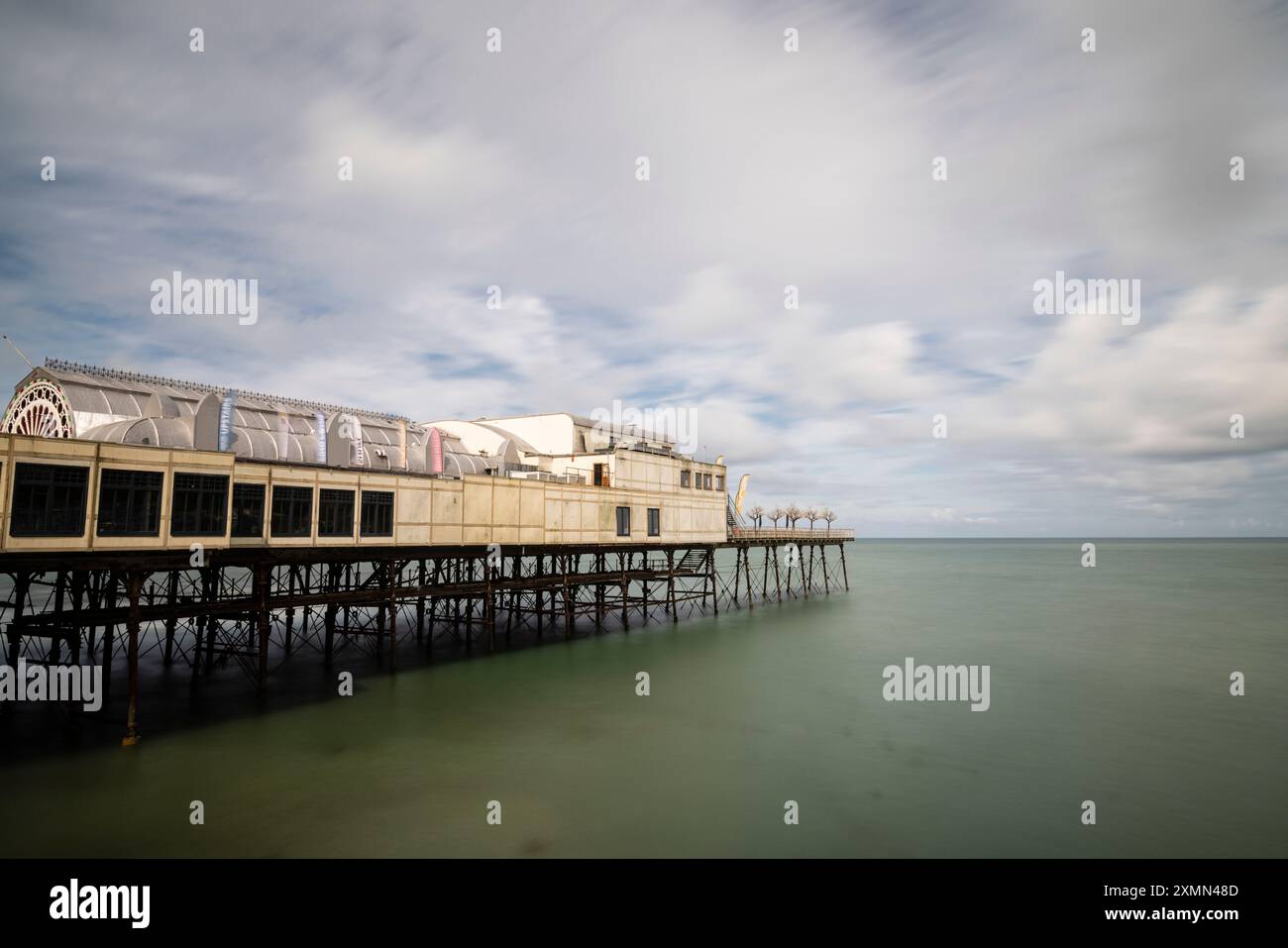 Aberystwyth Pier, West Wales, UK Stock Photo - Alamy