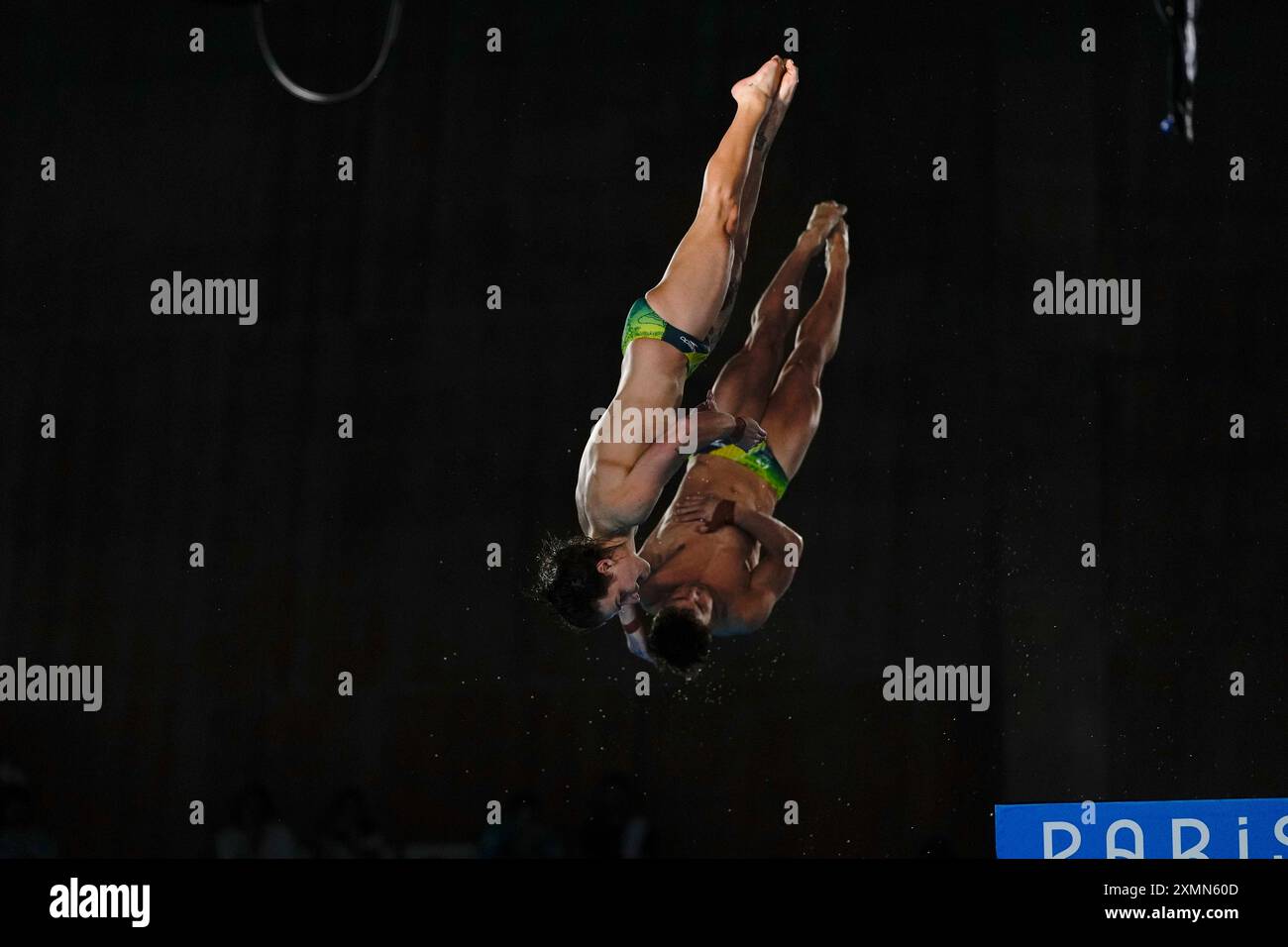 Australia's Domonic Bedggood and Cassiel Rousseau compete in the men's ...