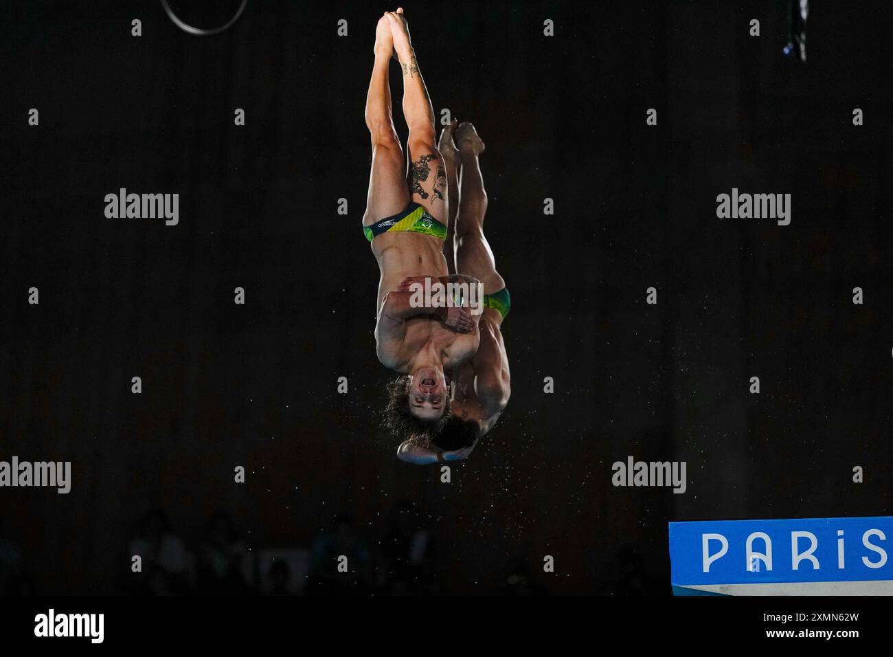 Australia's Domonic Bedggood and Cassiel Rousseau compete in the men's ...