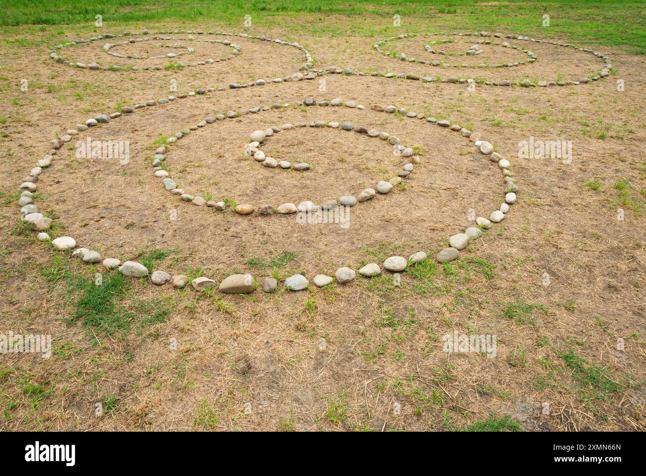 Italy, Celtic Festival, Celtic Symbol Triskell Stock Photo - Alamy
