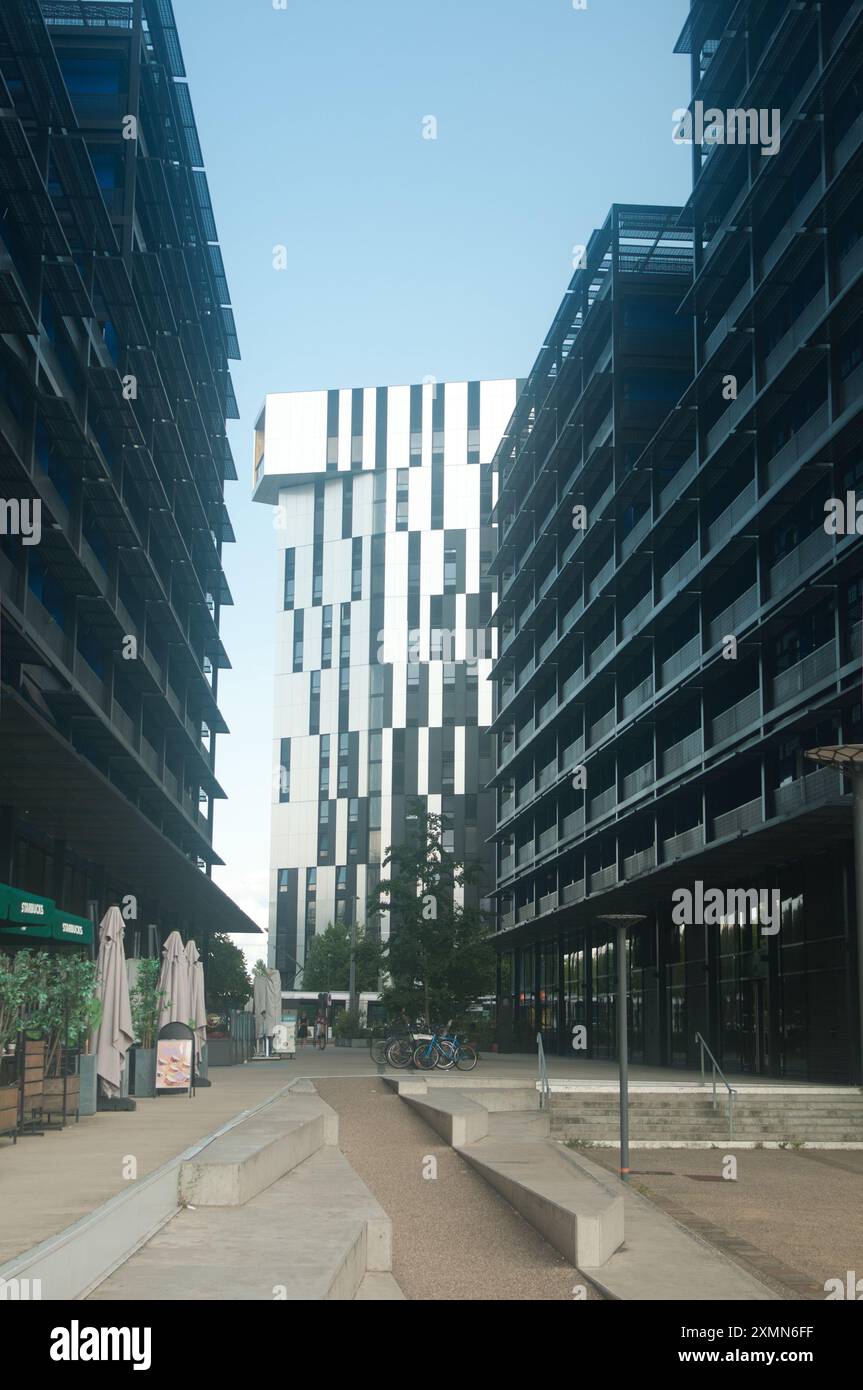 Building architecture - Modern architecture Strasbourg Stock Photo - Alamy