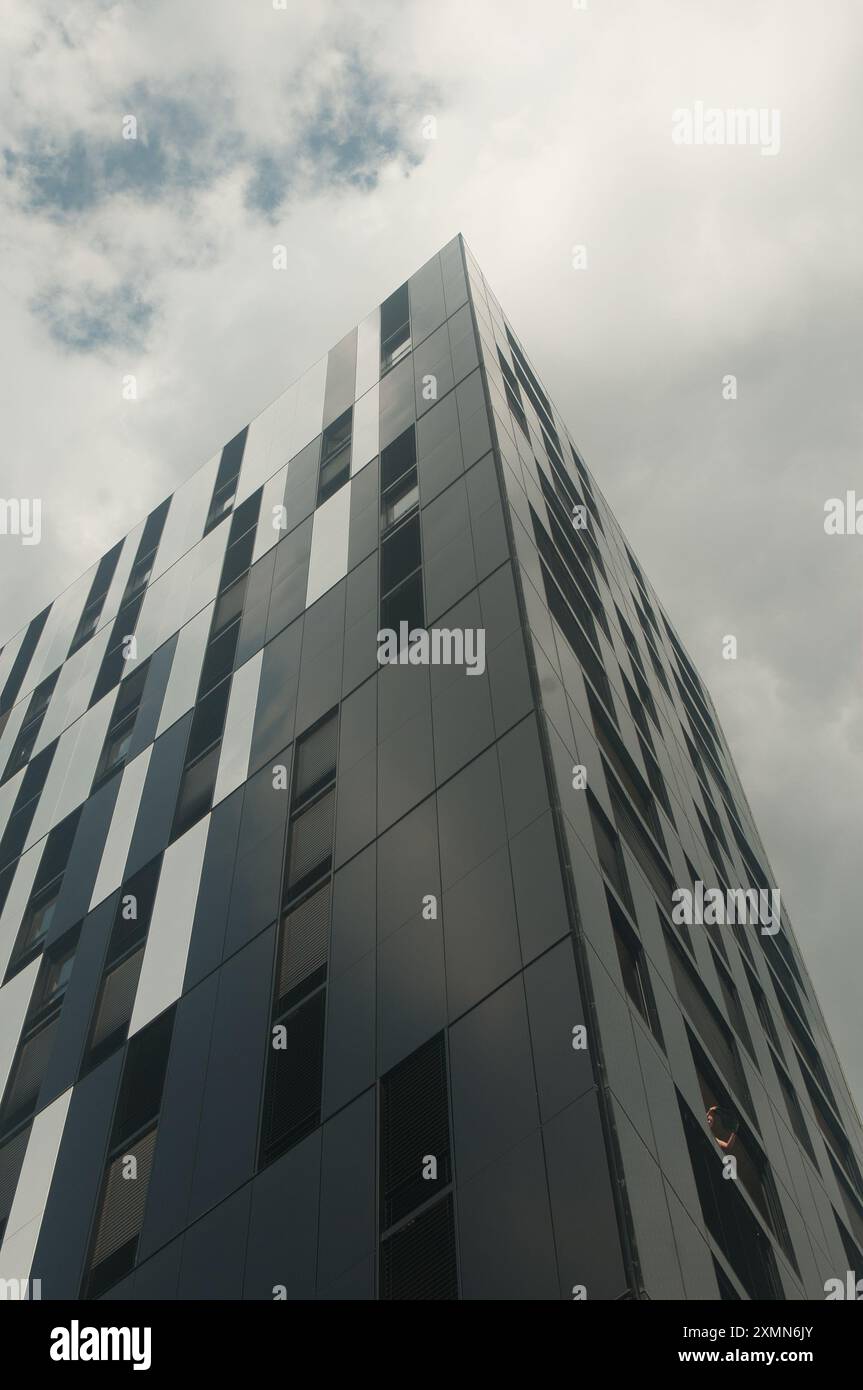 Building architecture - Modern architecture Strasbourg Stock Photo - Alamy