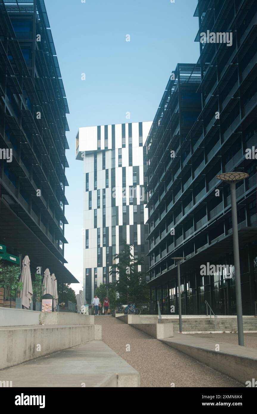 Building architecture - Modern architecture Strasbourg Stock Photo - Alamy