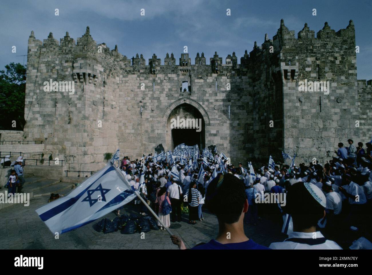 Flag Day in Jerusalem, Israel Stock Photo - Alamy