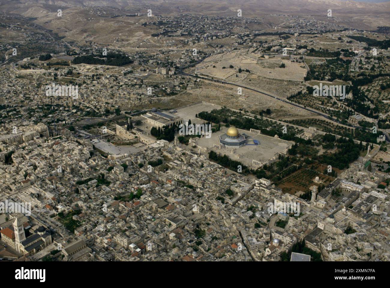 Aerial view of Jerusalem, Israel Stock Photo - Alamy