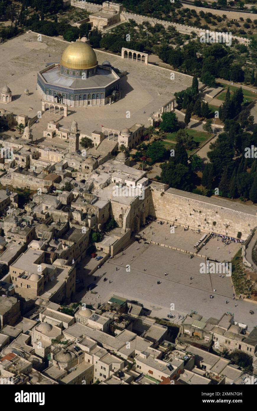 Aerial view of the Dome of the Rock, Jerusalem, Israel Stock Photo - Alamy