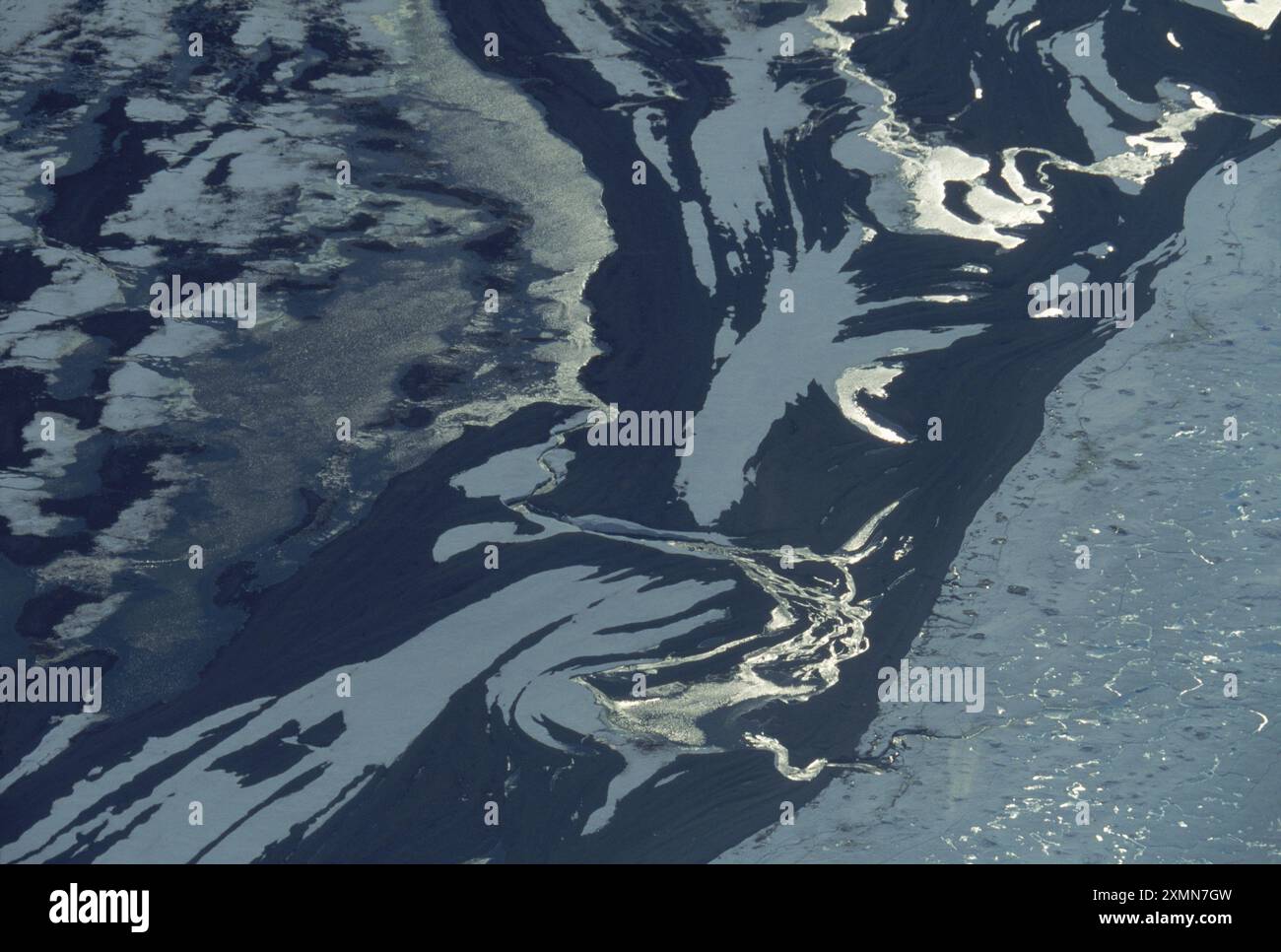Aerials between Iqaluit and Resolute, Arctic Circle, Iqaluit, Nunavut ...
