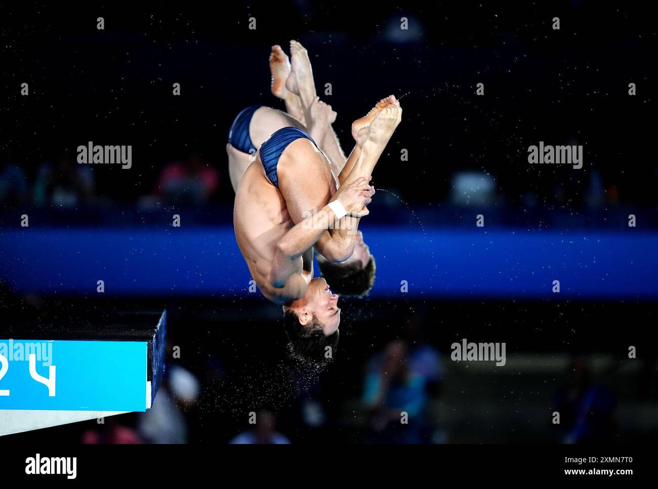 Great Britain's Tom Daley and Noah Williams during the Men's ...