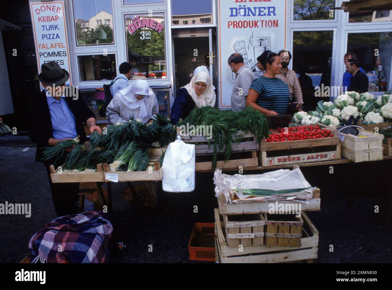 A neighborhood market Stock Photo - Alamy