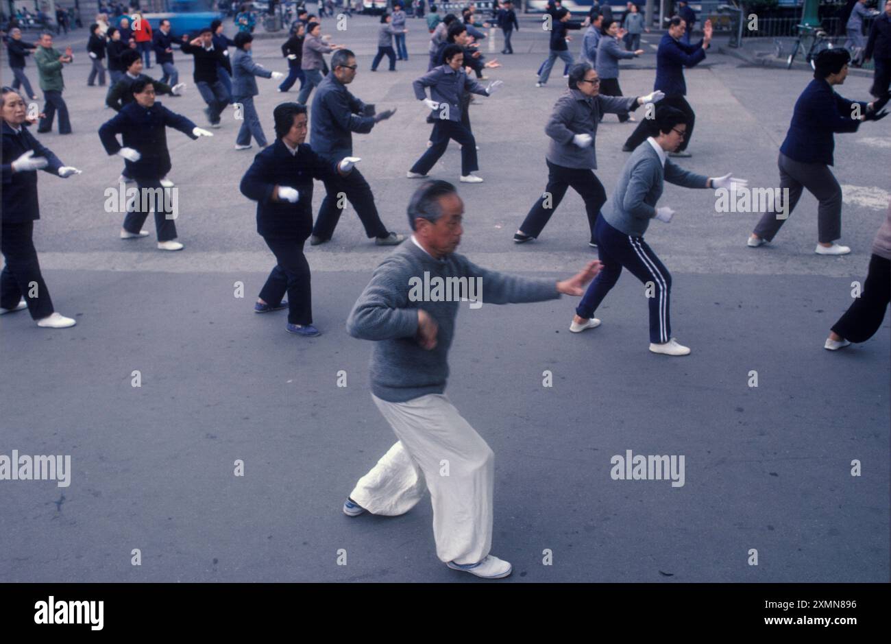 Chinese Christians - Taijiquan, China Stock Photo - Alamy