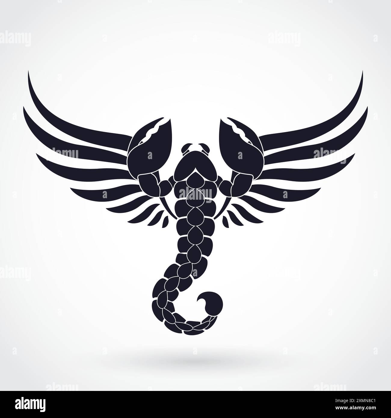 winged scorpion symbol Stock Vector Image & Art - Alamy