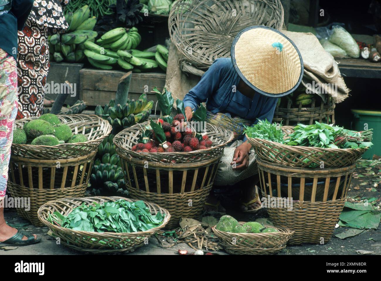 Market, Java, Indonesia Stock Photo - Alamy