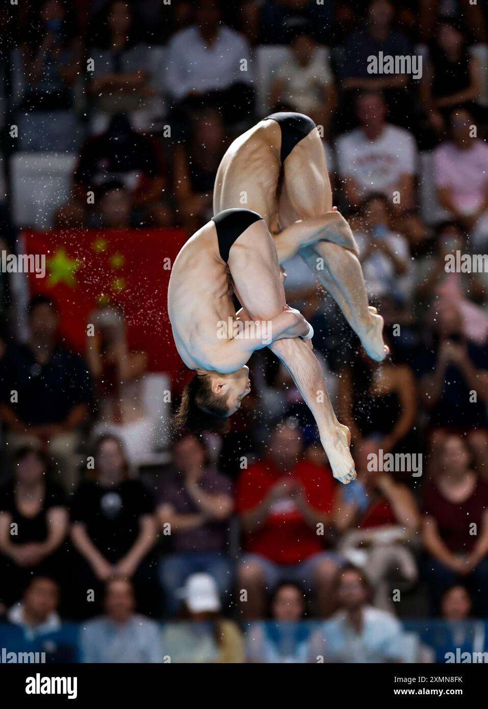 Saint Denis, France. 29th July, 2024. Lian Junjie/Yang Hao of China ...