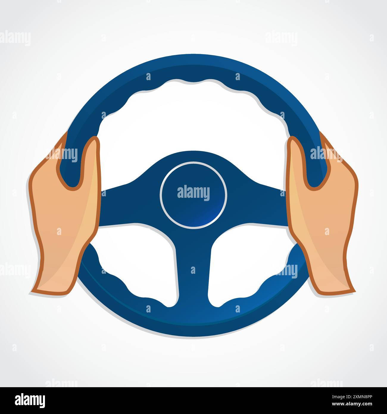 Hands car wheel driver Stock Vector Images - Alamy