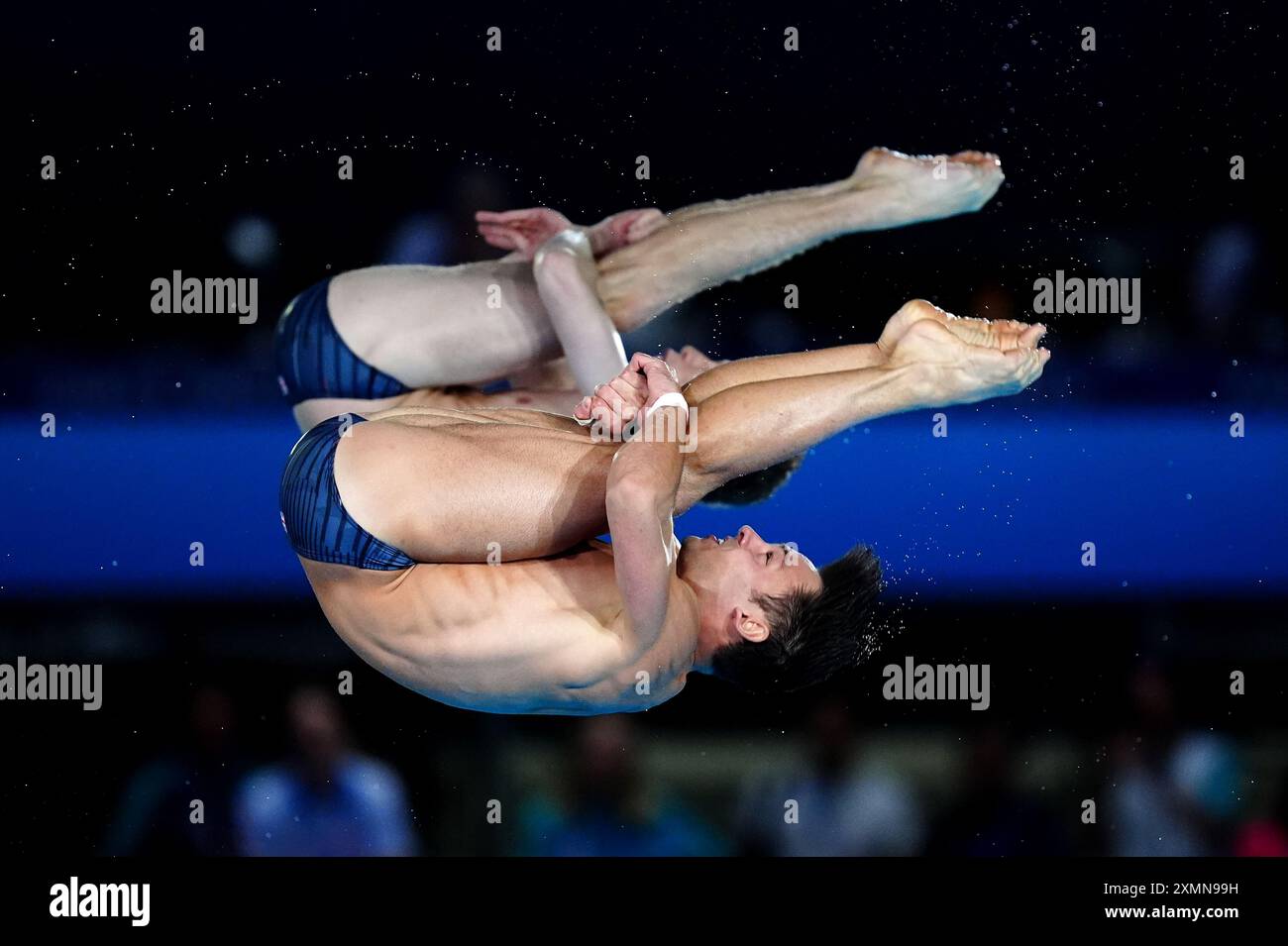 Great Britain's Tom Daley and Noah Williams during the Men's ...