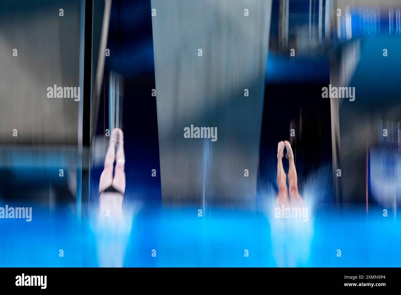 Germany's Timo Barthel and Jaden Shiloh Eikermann Gregorchuk compete in ...