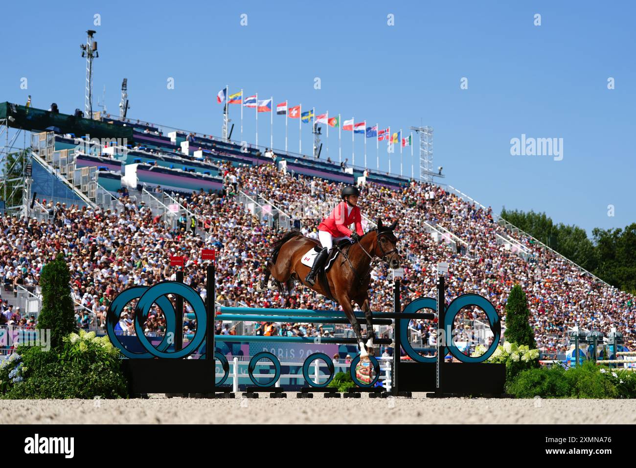 Canada Jessica Phoenix aboard Freedom Gs during the Eventing Team ...