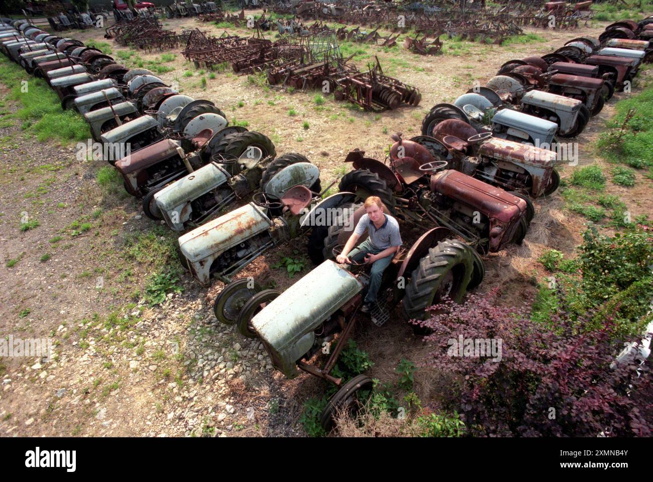 A farmer's massive collection of Massey Ferguson tractors 16 August ...