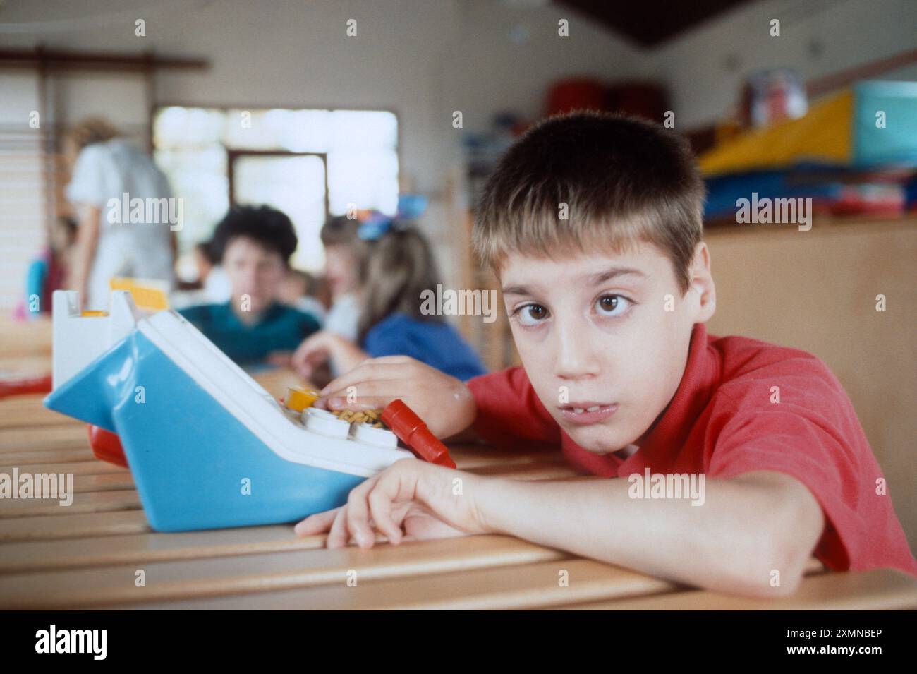A patient at cerebral palsy therapy centre The Rainbow Centre for ...